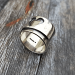 Missing Heart Wrap Ring – Silverpickle