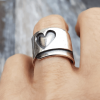 Missing Heart Wrap Ring – Silverpickle