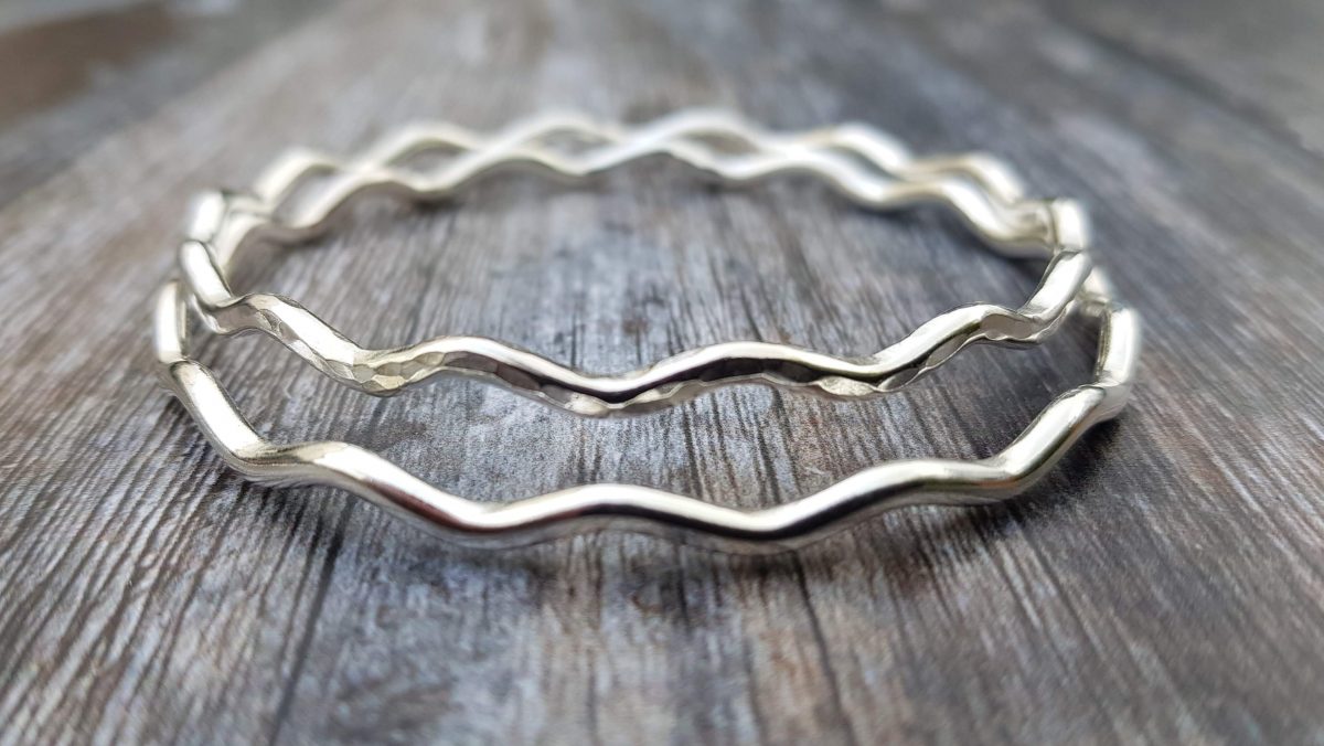 Silverpickle Squiggle Bangle – Silverpickle