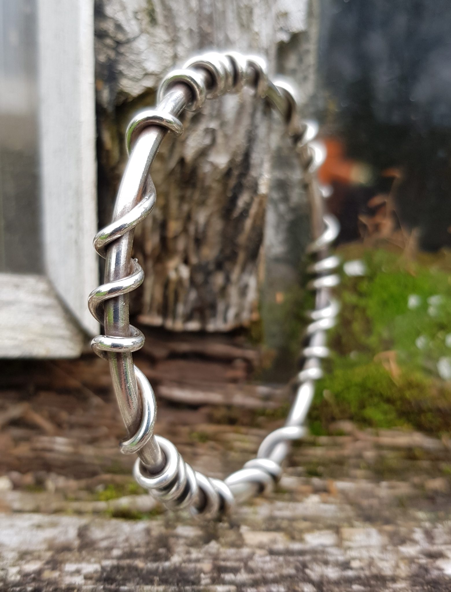 Twine Wrap Bangle – Silverpickle