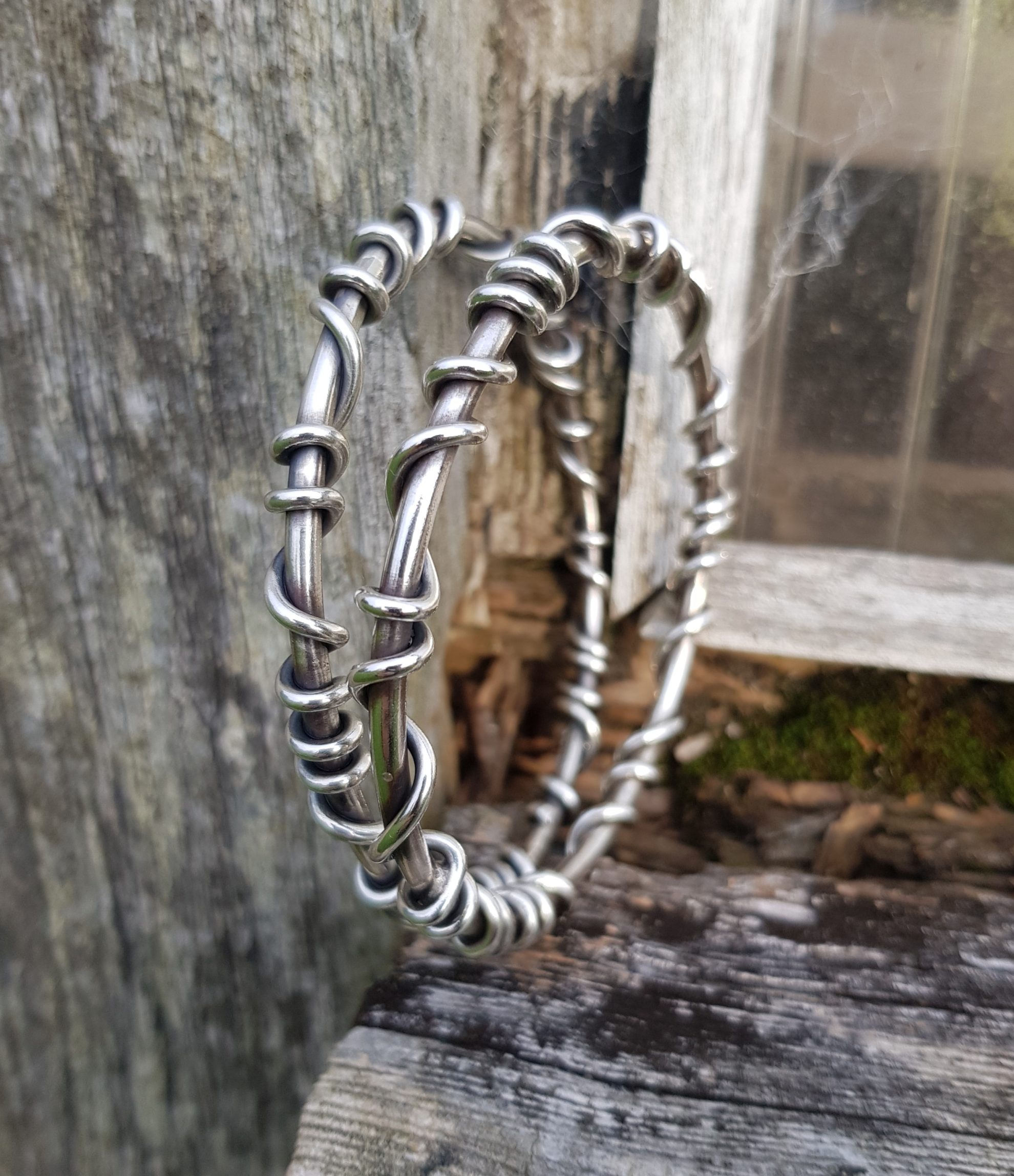 Twine Wrap Bangle – Silverpickle