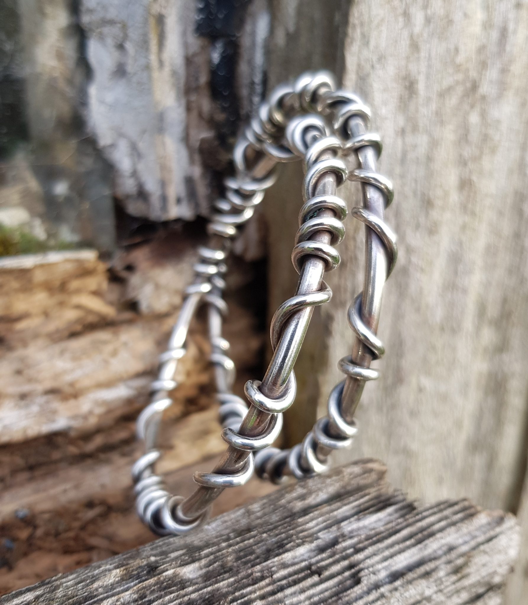 Twine Wrap Bangle – Silverpickle