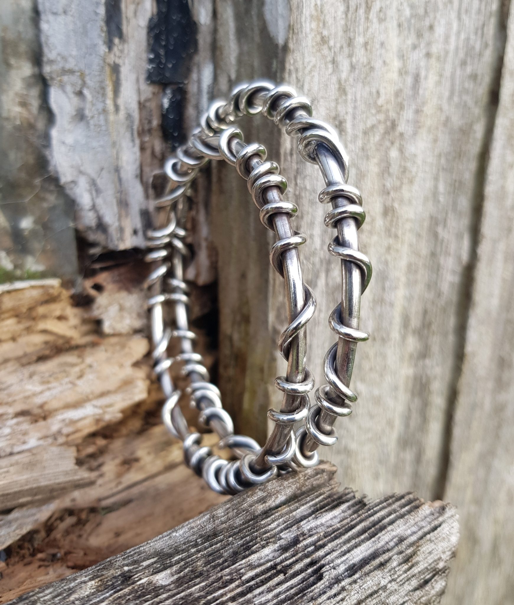 Twine Wrap Bangle – Silverpickle