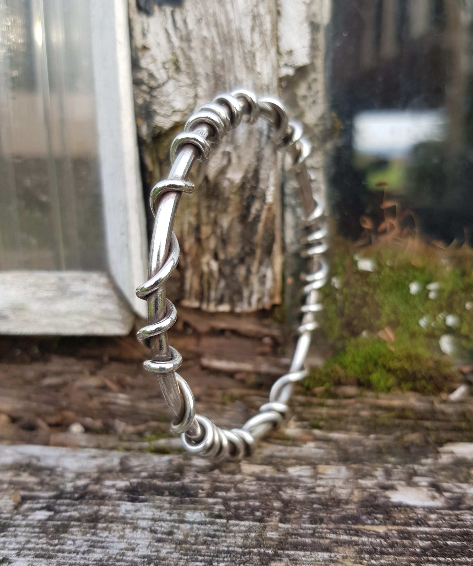 Twine Wrap Bangle – Silverpickle